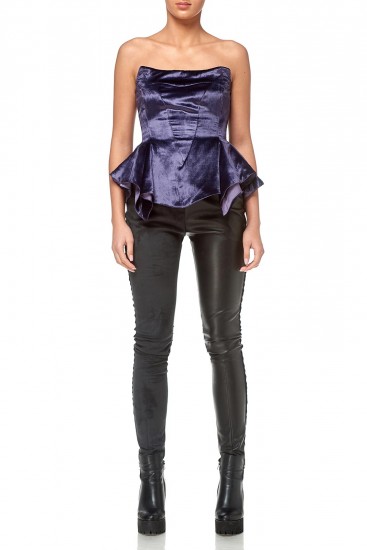 Corset piele neagra Pandora | ENDRA.ro